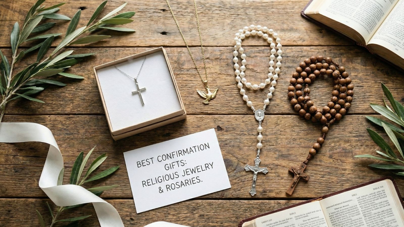 Best Confirmation Gifts; Religious Jewelry & Rosaries – Jerusalem Faith