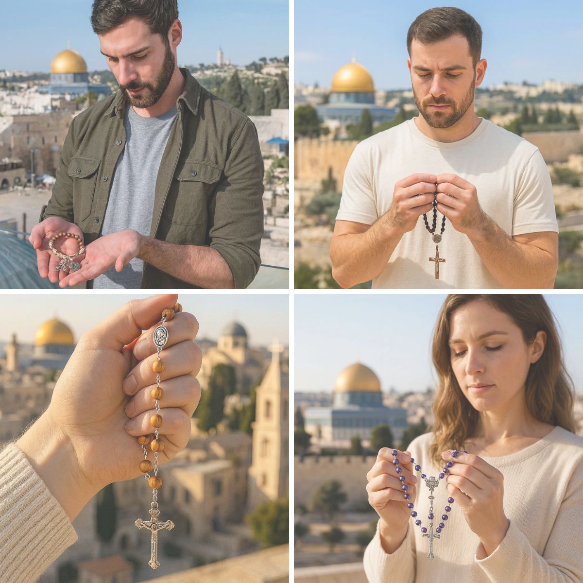 Jerusalem Rosary Beads | Original Rosary Beads from Jerusalem ...